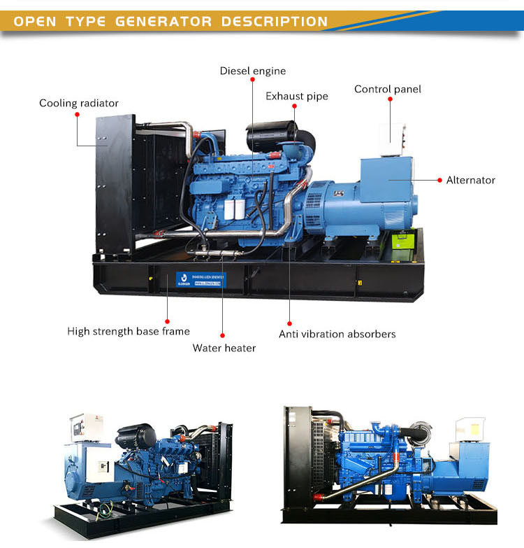 Open frame Generator Set