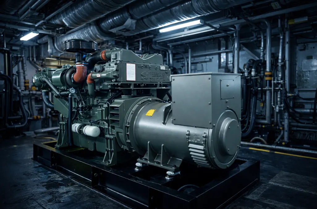 Hidden Downtime Costs of Diesel Generator Marine Systems at Sea